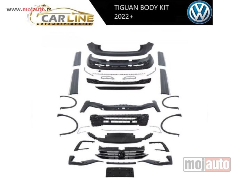 Tiguan R-LINE 2022+ body kit