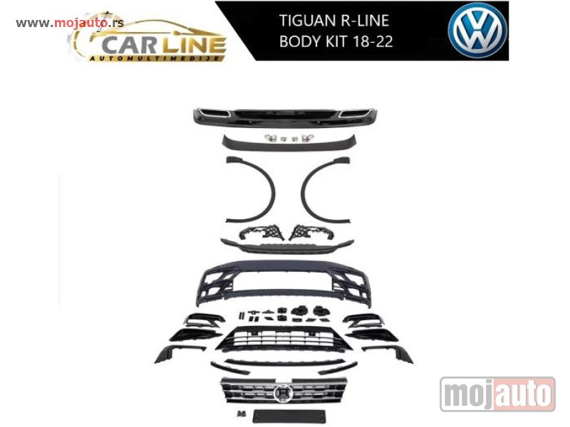 Tiguan R-LINE 18-22 body kit