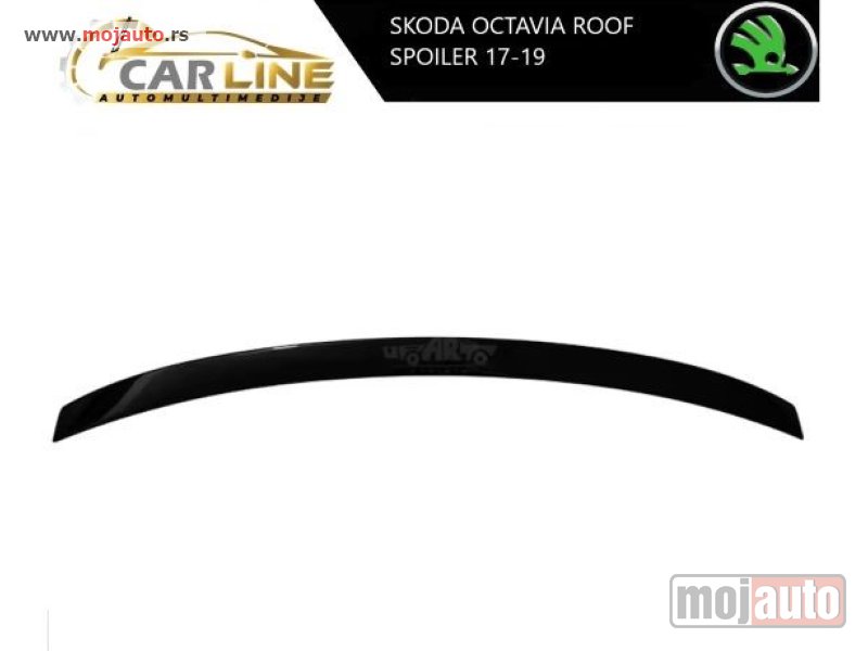 Skoda Octavia 17-19 spoiler gepeka model 2