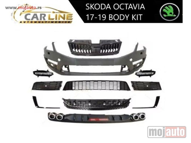 Skoda Octavia 17-19 body kit