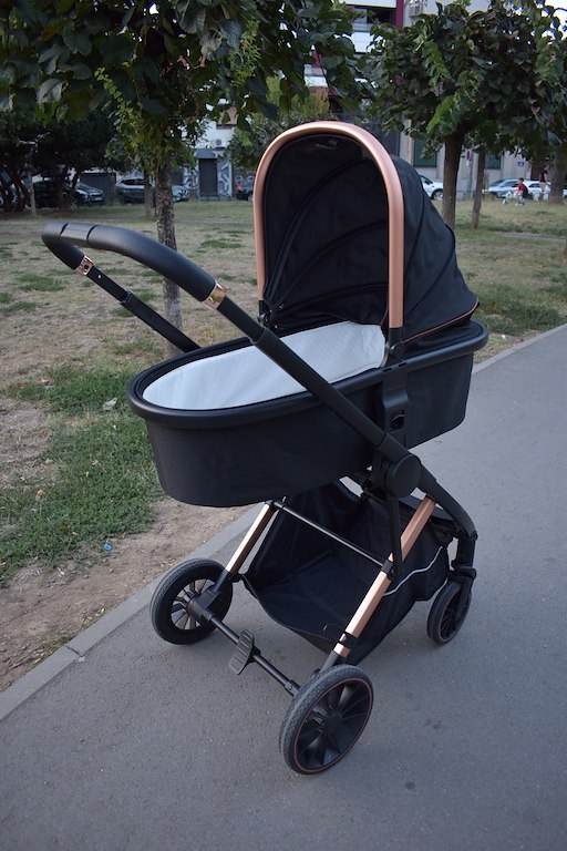 Kolica za bebe BBo Neo 3u1 Black Gold