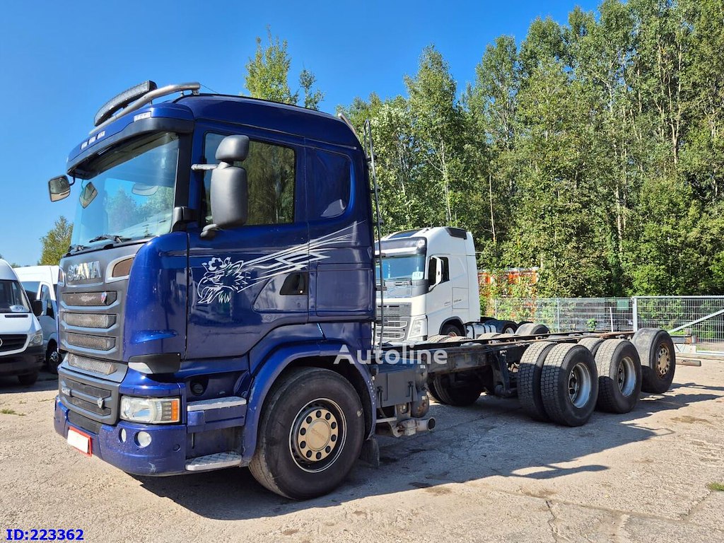 Scania R580 8x4 Euro6 Retarder kamion šasija