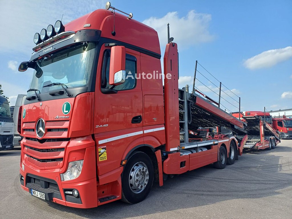 Mercedes-Benz Kassbohrer 2016 autotransporter + prikolica autotransportera