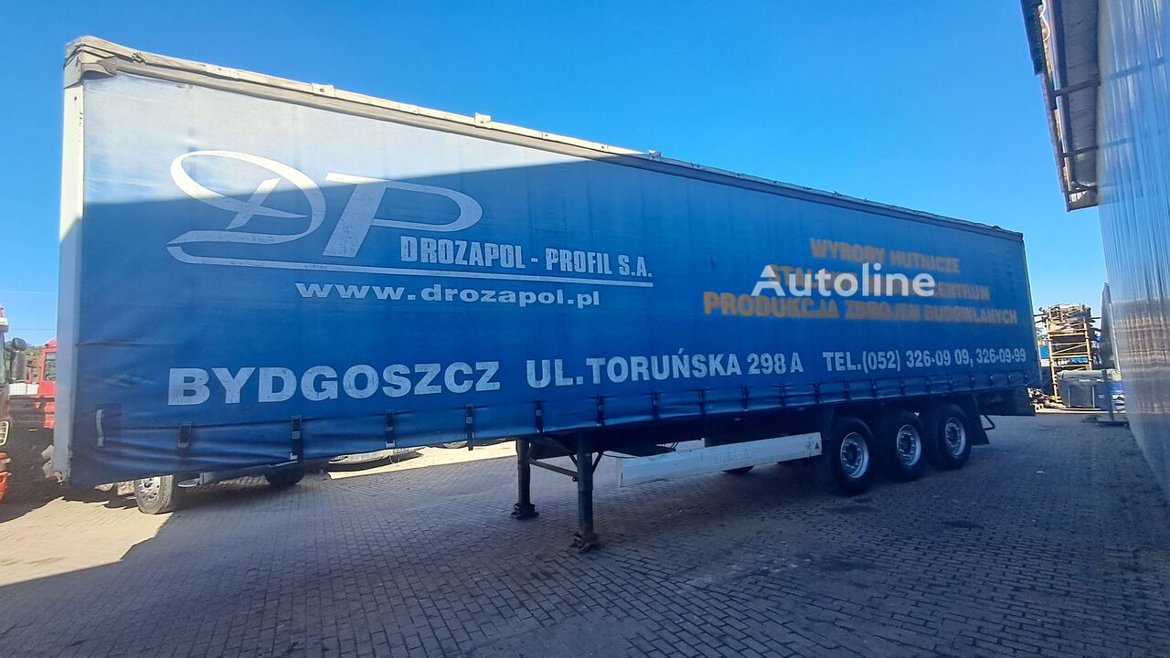 Krone PROFILINER poluprikolica sa kliznom ceradom