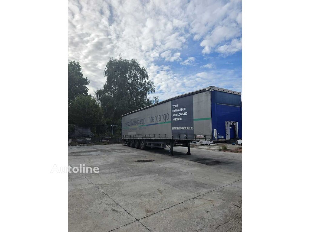 Prodaje se Schmitz Cargobull SPR 27/2000 poluprikolicu sa kliznom ceradom na aukciji
