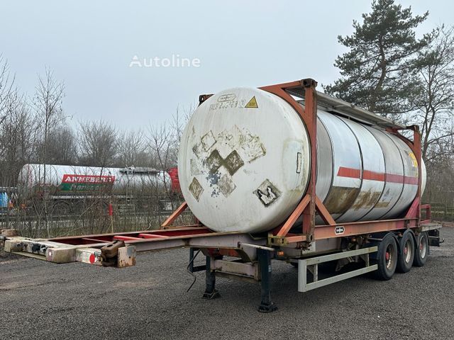 D&W CS 40G CONTAINERCHASSIE 20/40 FUß poluprikolica za prevoz kontejnera