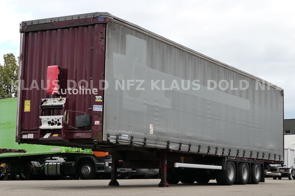 Krone Pritsche Plane XL MegaLiner BWP Edscha Bordwände poluprikolica s ceradom