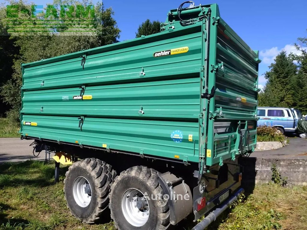 Oehler tdk 160, 16to, hydr. rückwand prikolica platforma