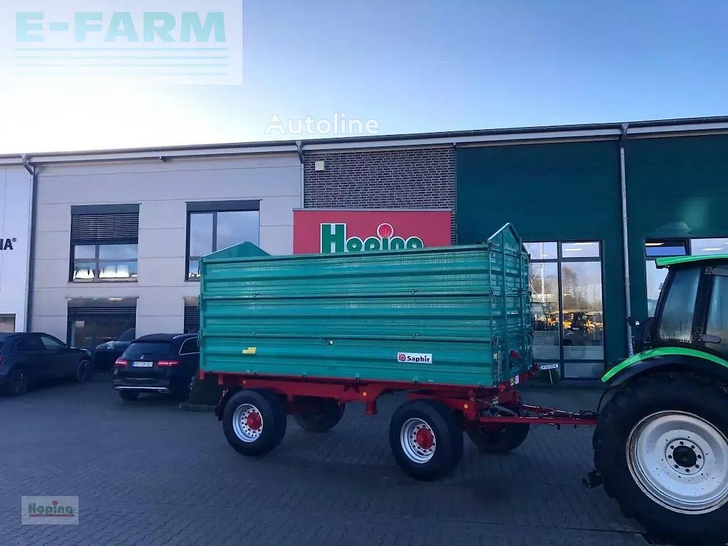 Farmtech 14t kipper prikolica platforma