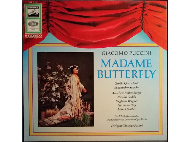 Puccini - Madame Butterfly - Deutscher Sprache  [LP]
