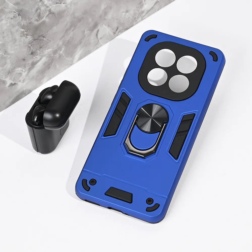 Maska Hard Ring za Xiaomi Redmi Note 14 Pro Plus (EU) plava
