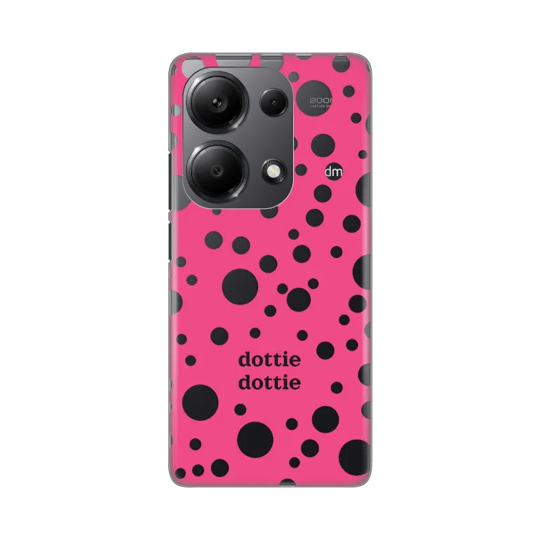 Maska Silikonska Print Skin za Xiaomi Redmi Note 13 Pro 4G Dottie Dottie Pink