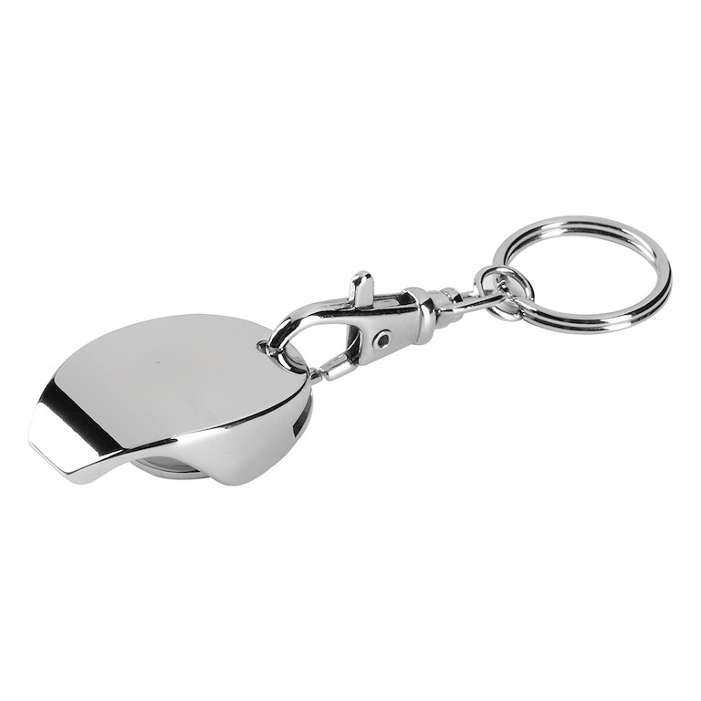 Metalni privezak za ključeve, 2 u 1