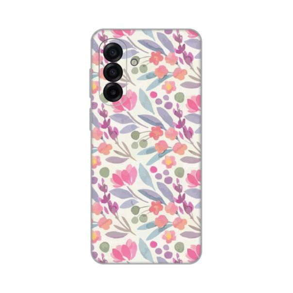 Maska za Samsung A175F Galaxy A17 Watercolor Flowers Silikonska Print