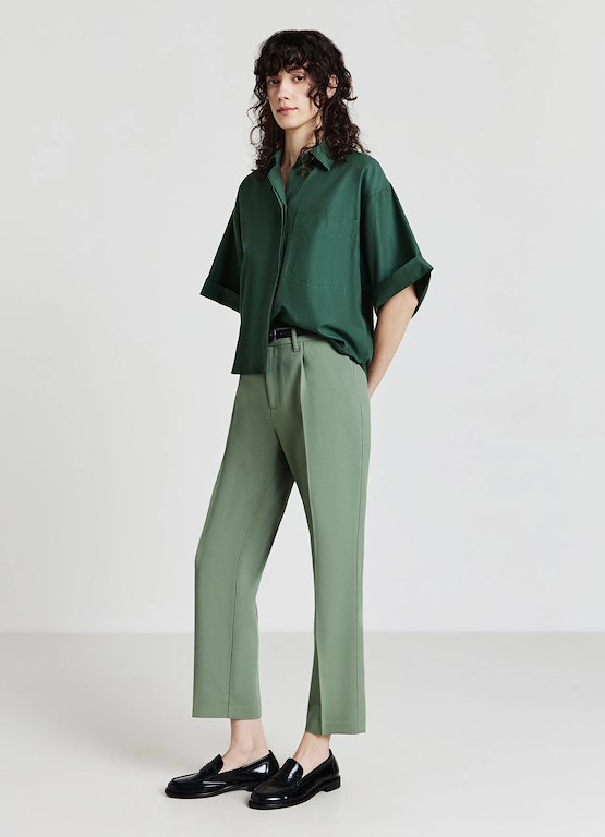 Trousers with belt Žalfija