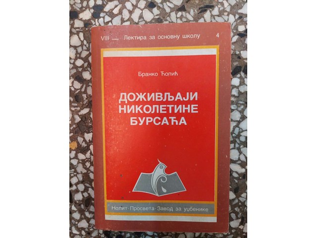 Dozivljaji Nikoletine Bursaca Branko Copic