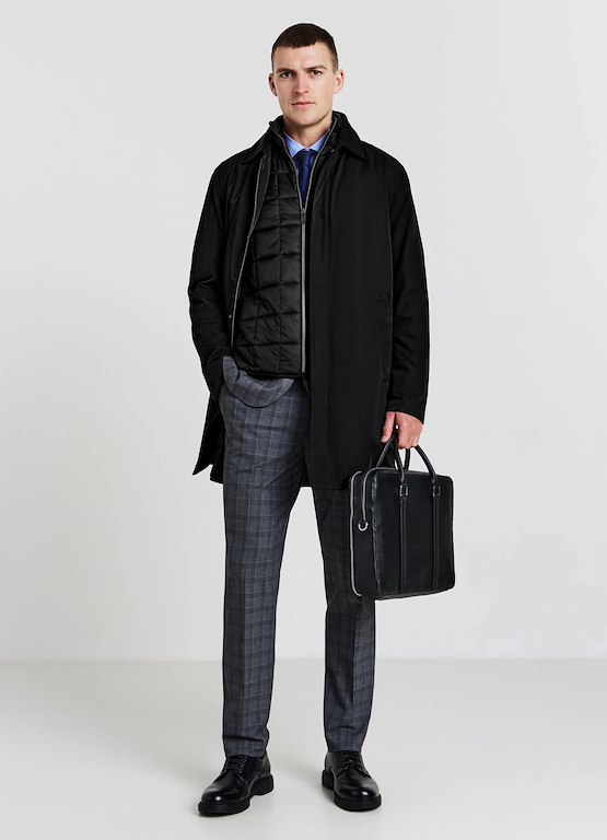 PLAIN DUSTER COAT CRNA