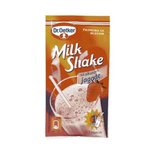 MILK SHAKE JAGODA 36G (25) DR. OETKER