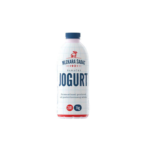 Jogurt 2.8% pet 1 kg Sabac
