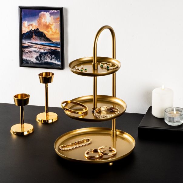 WALLXPERT Stona dekoracija Kalkı B Gold