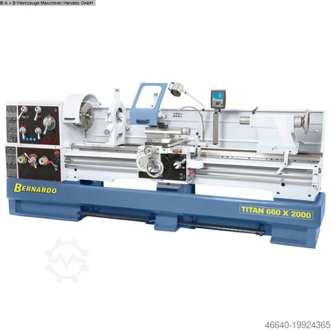 Lathe-conventional-electronic
BERNARDO TITAN 660 - 2000