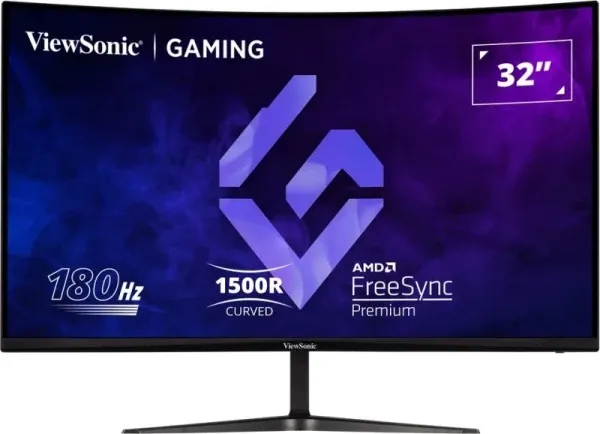 Monitor 31.5 ViewSonic VX3218-PC-MHD 1980x1020/Full HD/VA/1ms/180Hz/HDMI/DP/Zvučnici/Zakrivljen