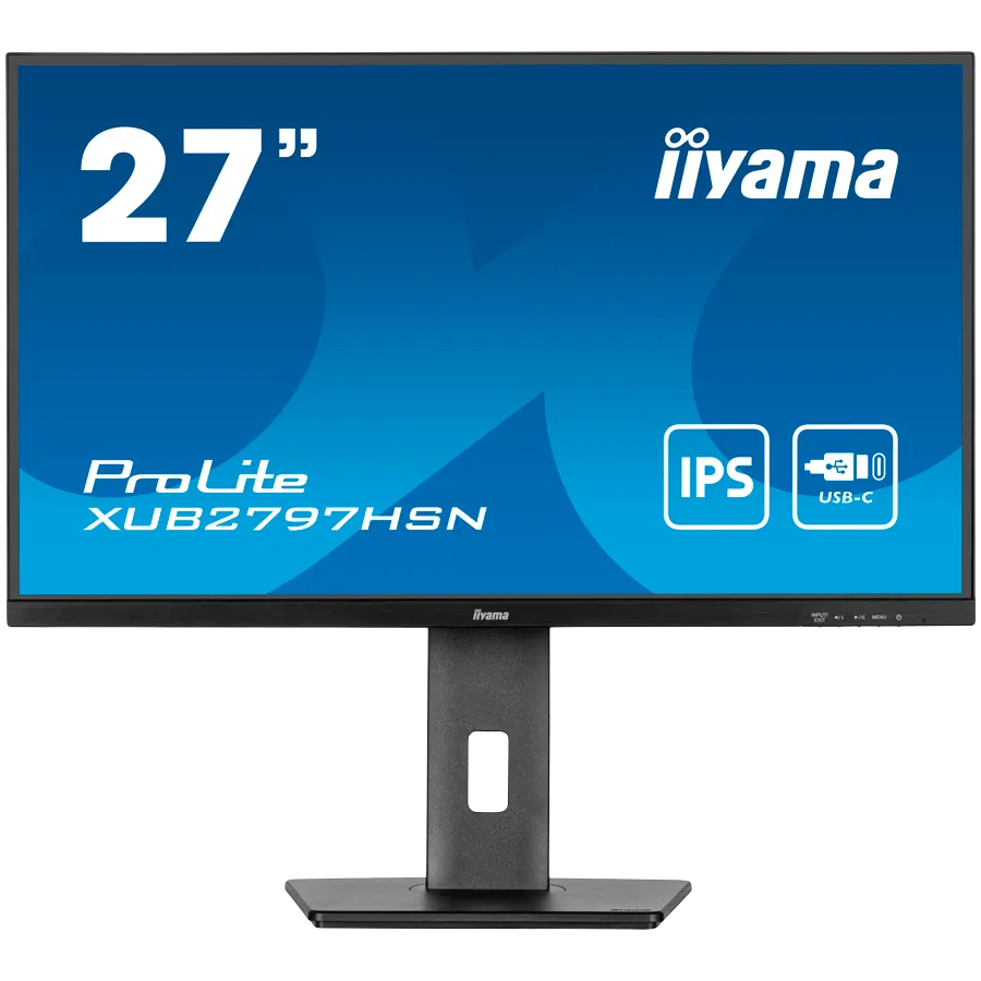 Iiyama XUB2797HSN-B2 - LED monitor 27 FHD (1080p) 100 Hz IPS 300 cd 1000 1 1ms HDMI DP USB-C speaker