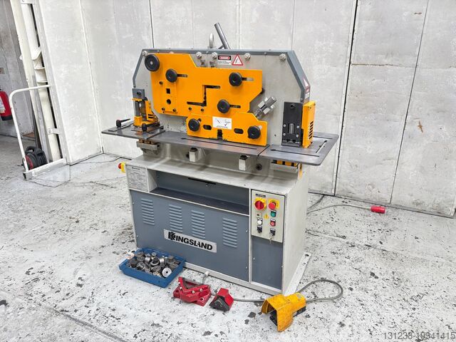 Giljotina makaze
Kingsland COMPACT 45 HYDRAULIC STEEL WORKER