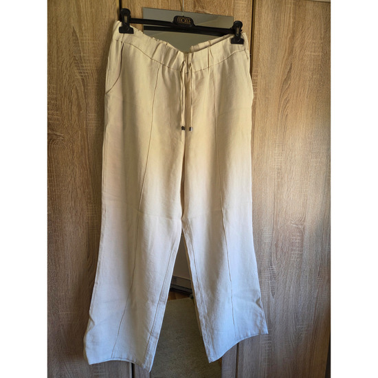 Pantalone ravnih nogavica kao lanene | XL | 900