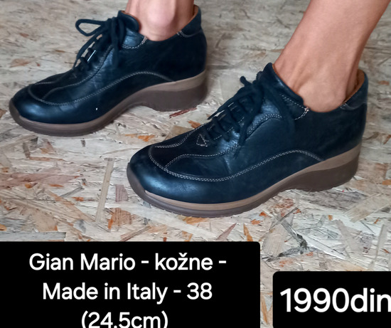 Gian Mario ženske kožne cipele Made in Italy br 38