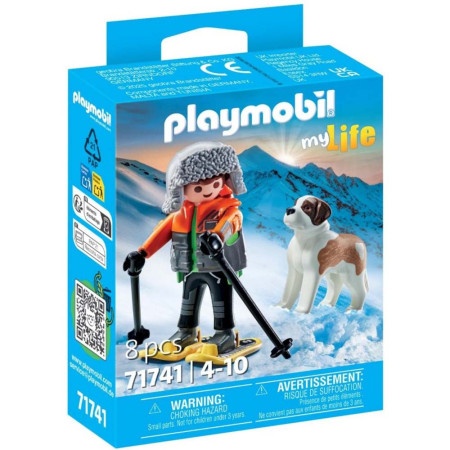 Playmobil My life Zabava na snegu sa bernardincem ( 1043720 )