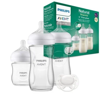 Philips Avent set natural response staklena flasica sa varalicom 0727 ( SCD878/11 )