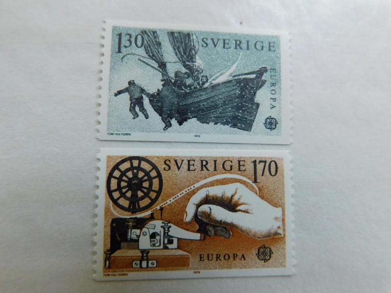 SVERIGE EUROPA 1979 KOMPLET ČISTA SERIJA