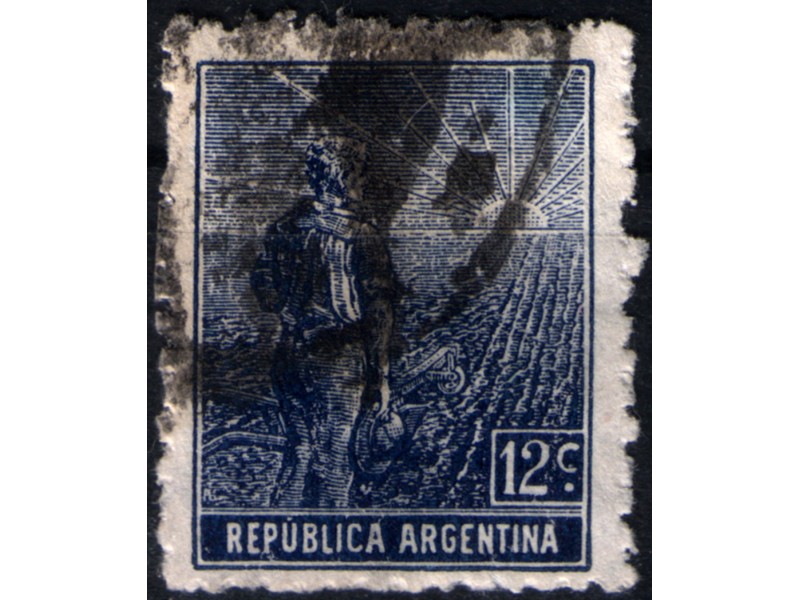 kt671 1912-3 ArgentinaR Mi173XA(-o-)1od12