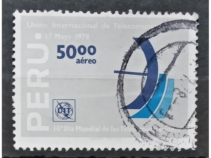 PERU 1978 - 10. SVETSKI DAN TELEKOMUNIKACIJE