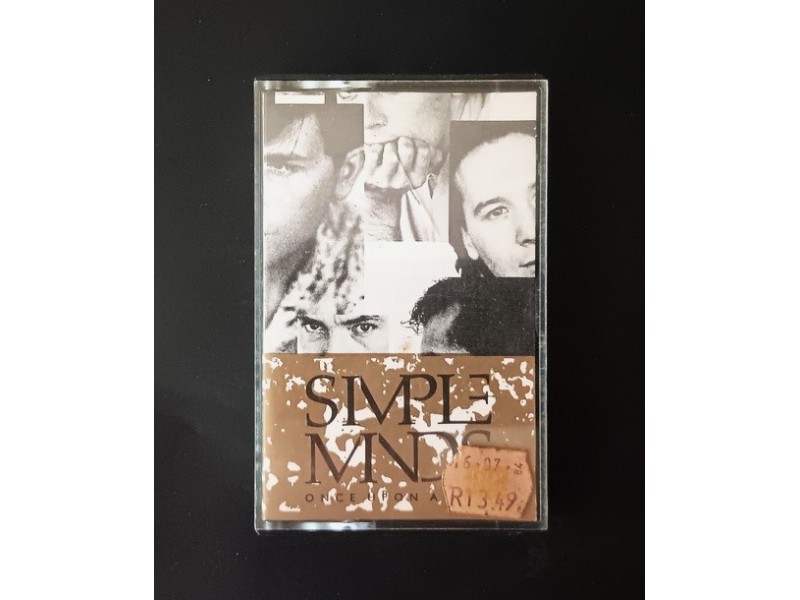 Simple Minds-Once Upon a Time kaseta (1986)