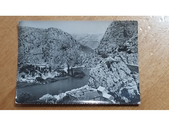 Omiš - Hrvatska - Putovala 1961.g -