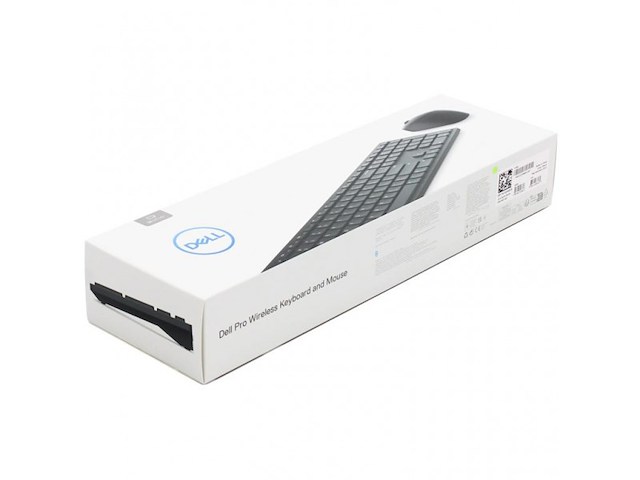 DELL KM5221W Pro Wireless US tastatura + miš crna retail