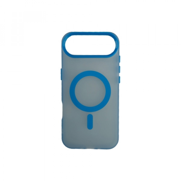 Silikonska futrola Magsafe FLURO COLOR Iphone 17 Air PLAVA