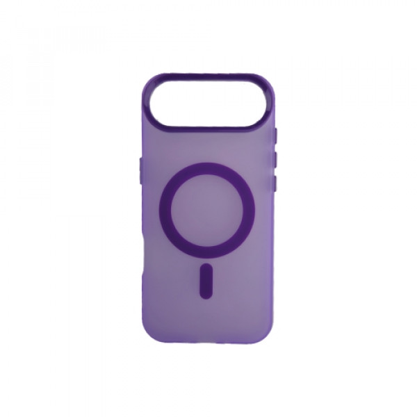 Silikonska futrola Magsafe FLURO COLOR Iphone 17 Air LJUBIČASTA