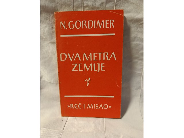 Dva metra zemlje,Nadin Gordimer