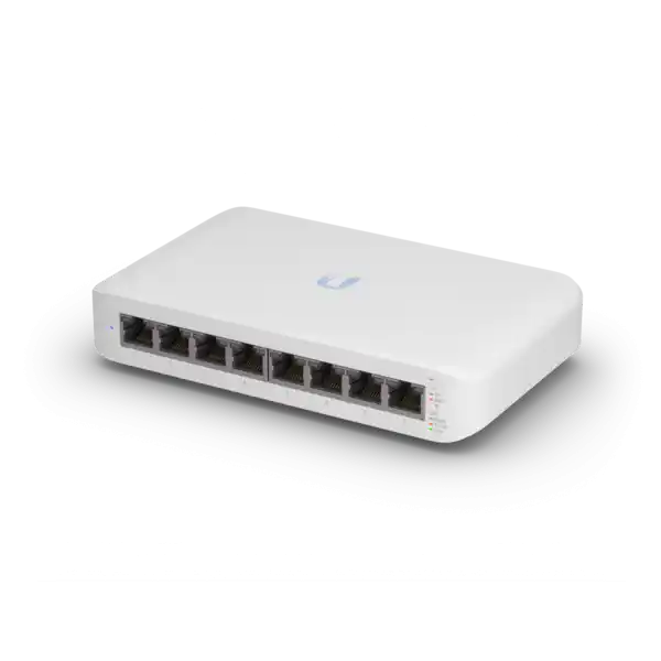 Svič 8-port Ubiquiti Lite 4 GbE PoE+ 4 GbE port