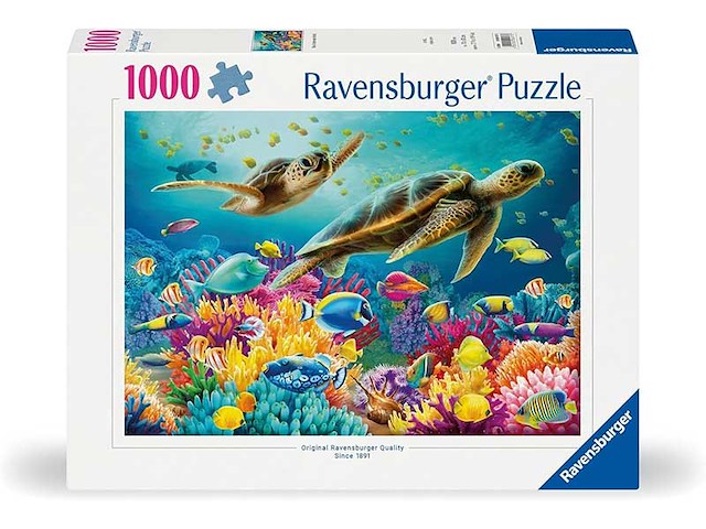 Puzzle slagalica 1000 delova Plavi podvodni svet Ravensburger 12000577