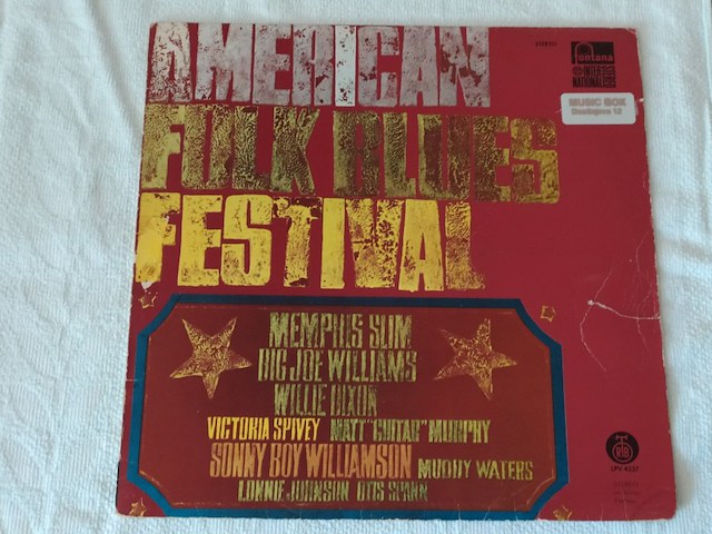 AMERICAN FOLK BLUES FESTIVAL (LP, 5/4-)