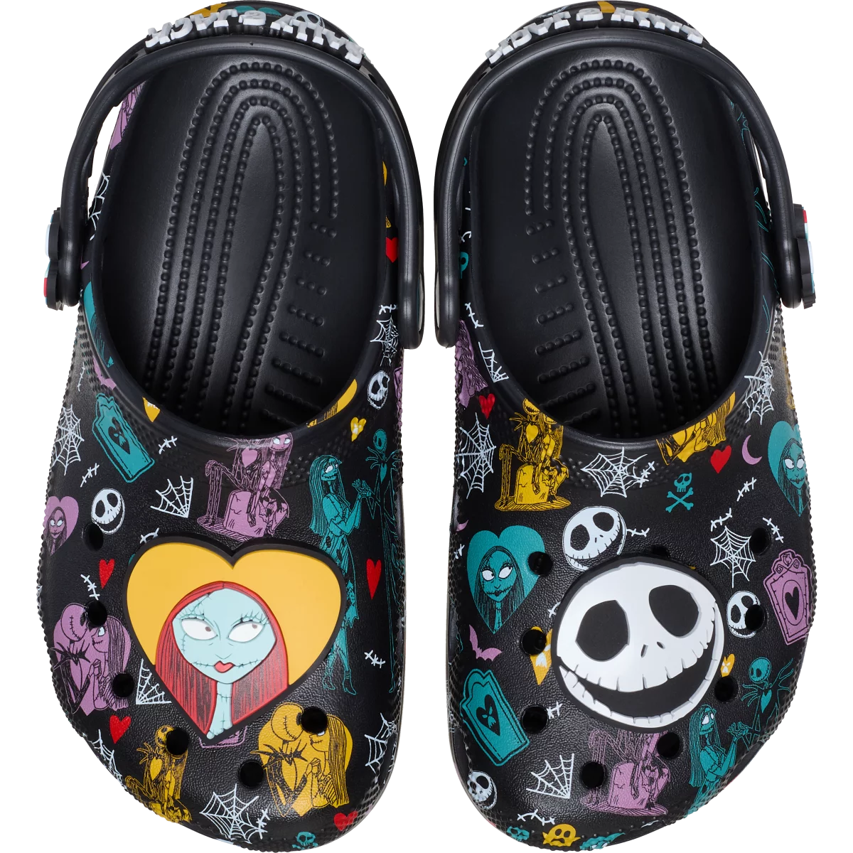 Kids' Disney Tim Burton's The Nightmare Before Christmas Jack and Sally Classic Clog