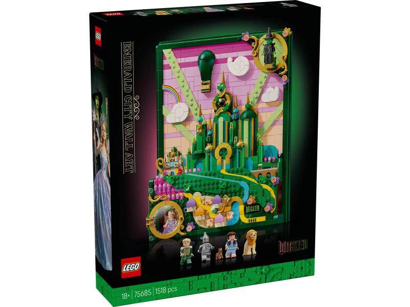 LEGO 75685 EMERALD SITI – ZIDNO UMETNIČKO DELO