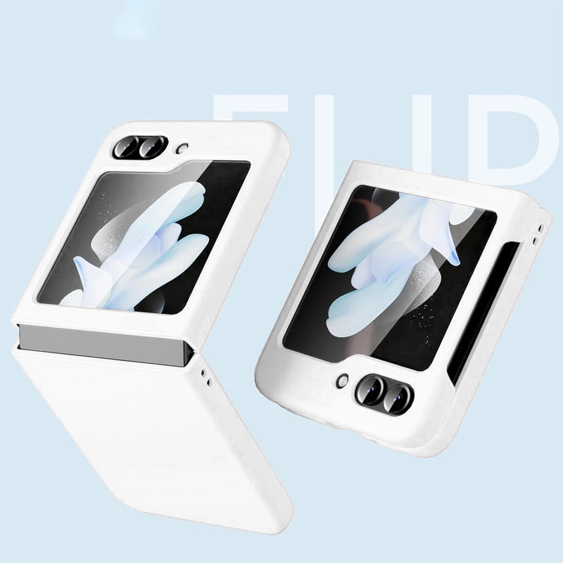 Zastitna maska (futrola) Elegant Fold - Samsung F741B/F761B Galaxy Z Flip 6/7 FE 5G bela