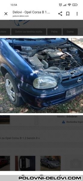 Opel Corsa B 1.2 Benzin Kompletan Auto U Delovima