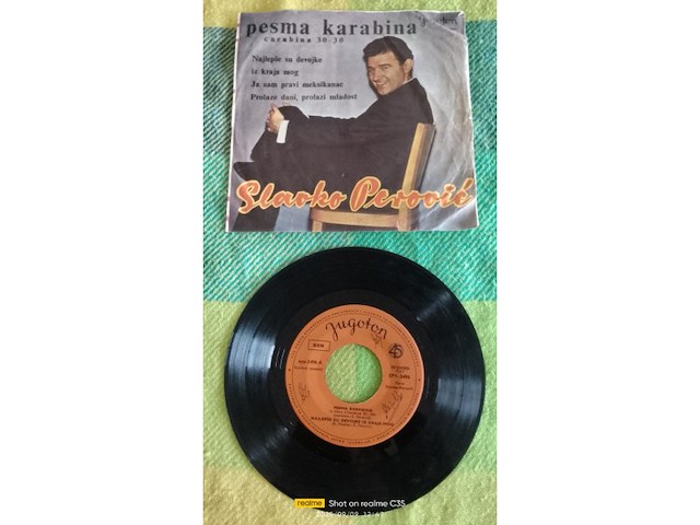SLAVKO PEROVIC 1965 - PESMA KARABINA