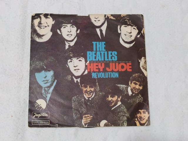 THE BEATLES - Hey Jude (SINGL, 3/3/4-)
